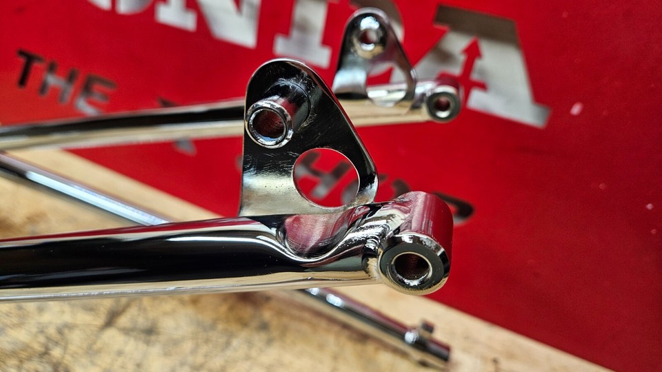 NOS Roll Design Lobo Chrome Subframe Sub Frame Chassis TRX250R 250R TRX