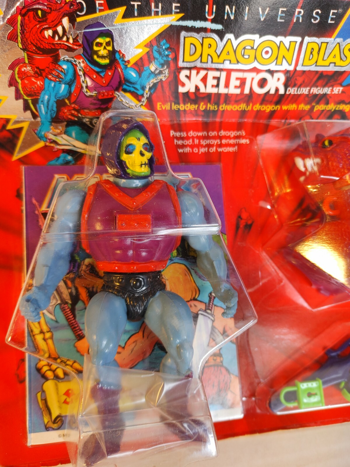 Dragon Blaster Skeletor Mattel 9017 Masters Of The Universe 1984 NRFB ...
