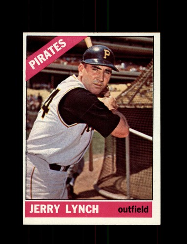 1966 JERRY LYNCH TOPPS #182 PIRATES *0185 | eBay