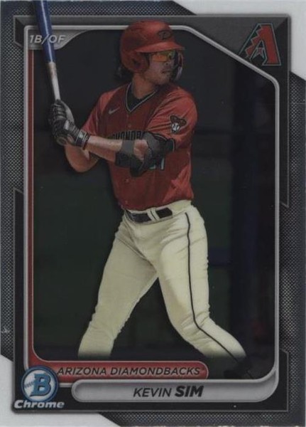 2024 Bowman - Chrome Prospects #BCP-34 Kevin Sim (RC) for sale online ...