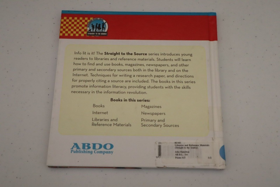 Libraries and Reference Materials ABDO Publishing Hardcover | eBay