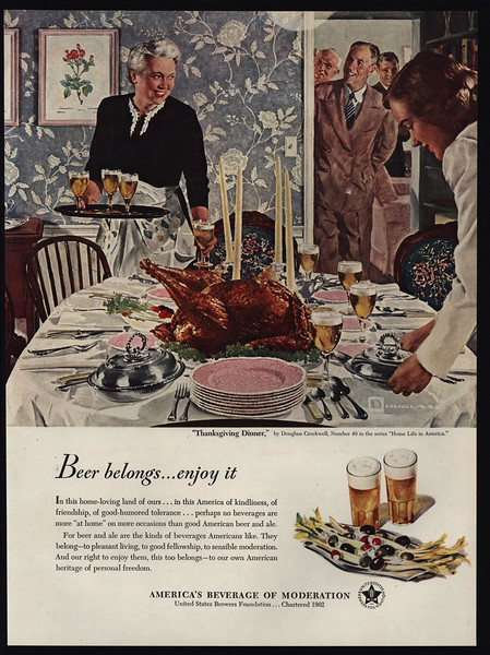 Vintage Thanksgiving Dinner