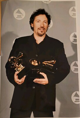 Bruce Springsteen Original Type 1 Photo, 4 Grammy Night, 7x10.5 Inches ...