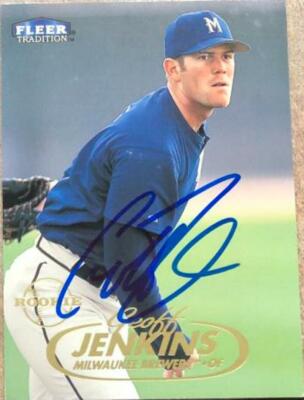 Geoff Jenkins Autographed 1998 Fleer Tradition #394 | eBay
