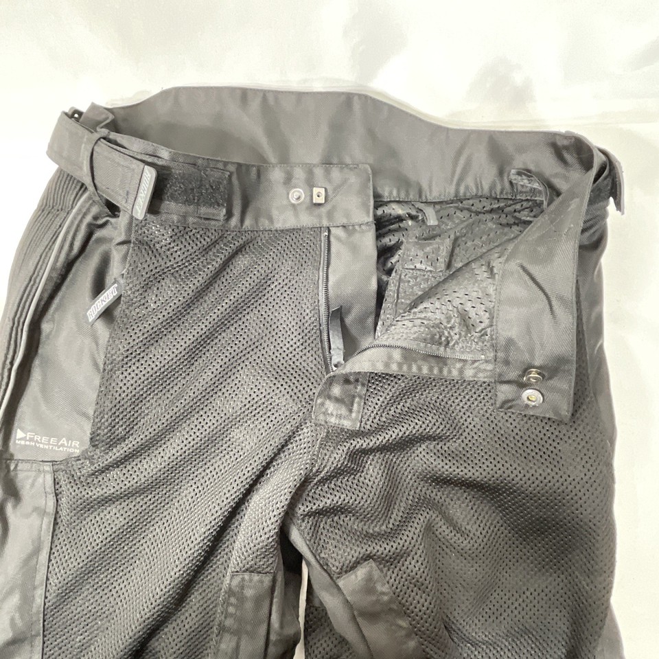 Joe Rocket Mens Black Mesh Motorcycle Pants Overpant Free Air Size ...