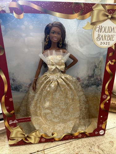 Barbie Signature Holiday 2025 African American View Pictures | eBay