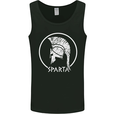 Gym Sparta Helmet Bodybuilding Training Mens Vest Tank Top | eBay Australia