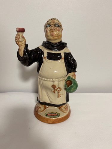 1969 Vintage Antique Barsottini Ceramic Vino Rosso Whimsical Monk ...