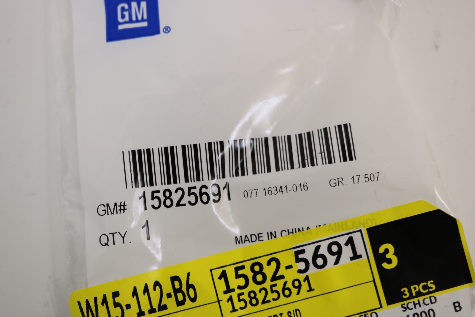 2016-2018 GMC Sierra Denali Door Emblem 15825691 Chrome Genuine OEM GM ...