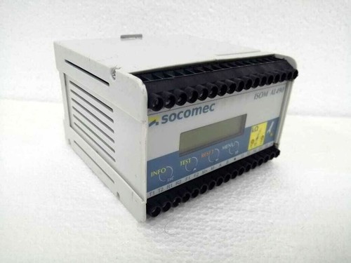 SOCOMEC ISOM AL490 Insulation Monitoring Device Ref. / Art. - no ...