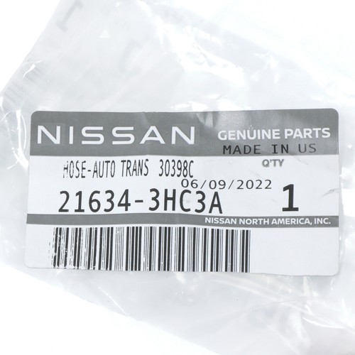 OEM 2012-2019 Nissan Versa Versa Note Auto Trans Oil Cooler Hose 21634 ...