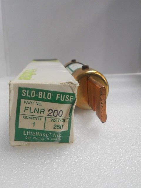 New Littelfuse FLNR 200 Amp Fuse FRN-R-200 Class RK5 250V NIB | eBay