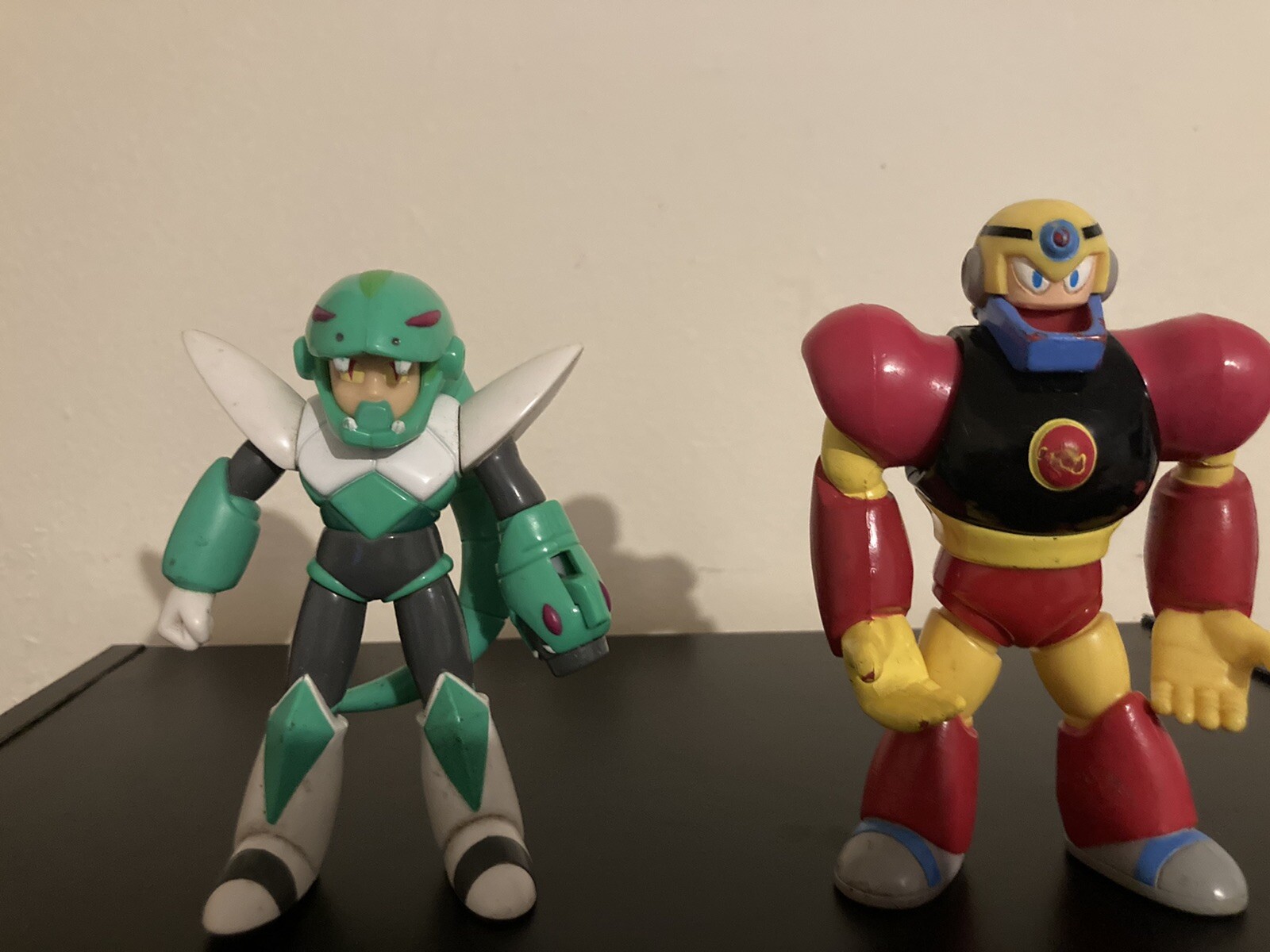Snake man and guts man “MEGAMAN” cartoon figures | eBay