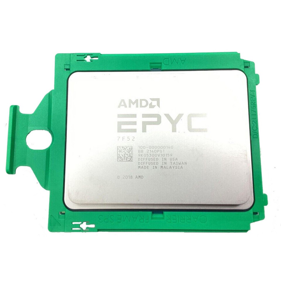 AMD EPYC 7F52 EPYC 7282 EPYC 7601 EPYC 7551 EPYC 7302P EPYC 7401P SP3 ...