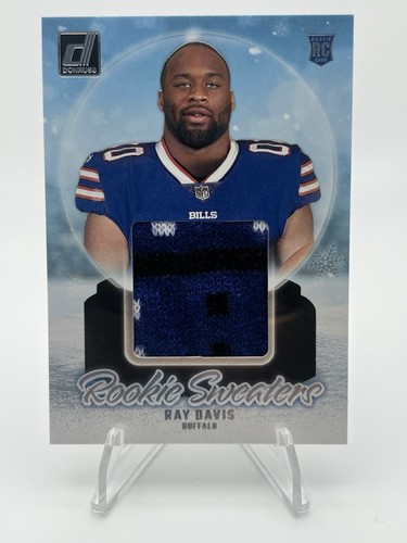 RAY DAVIS 2024 Donruss Rookie Sweaters Relic RC #RHS-RDA - Buffalo ...