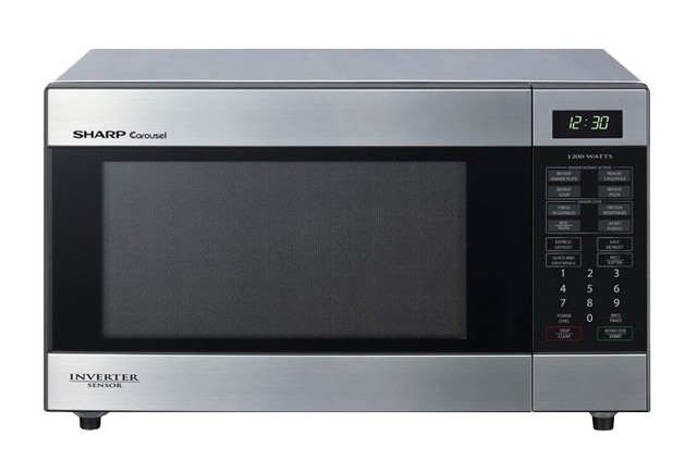 Sharp R395YS Microwave Oven - Stainless Steel for sale online | eBay