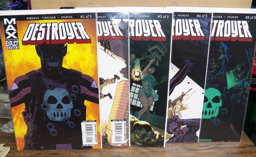 Marvel Max Comics Destroyer #1-5 Full Run 2009 | eBay
