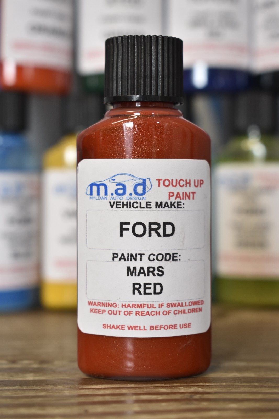 TOUCH UP CAR PAINT 30ML BOTTLE FOR FORD MARS RED | eBay UK