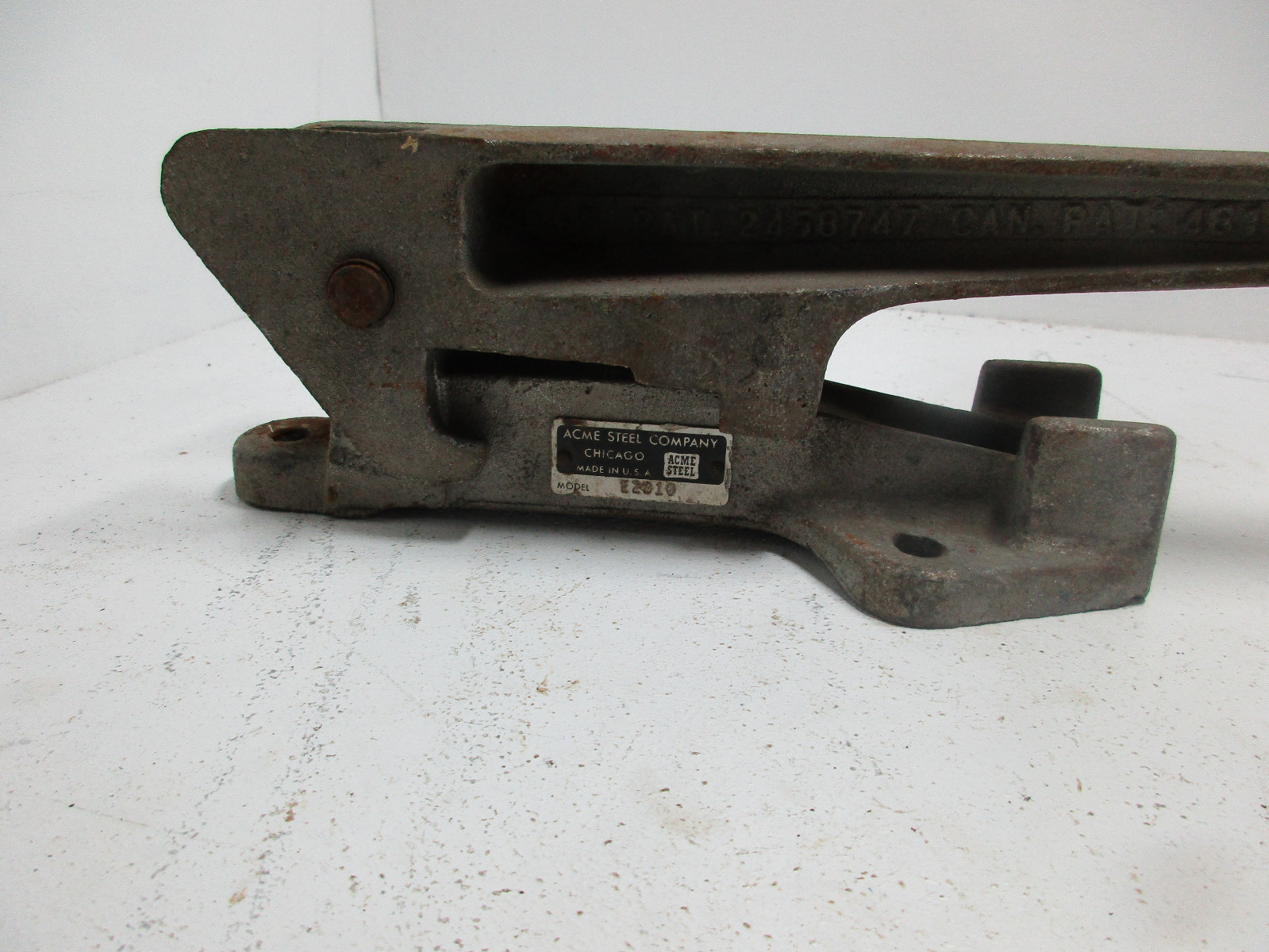 ACME Steel Co. E2B10 Metal Bailing Bander USA | eBay