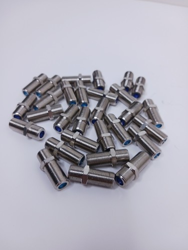 29 x F81 3GHz Barrel Connector RG6 Coax High Frequency Cable Splice ...