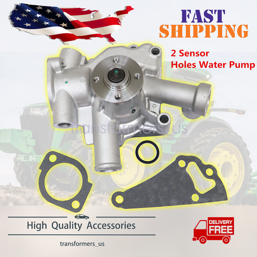 Water Pump for John Deere 455 670 2210 4100 4110 F925 F932 / 670 Yanmar ...
