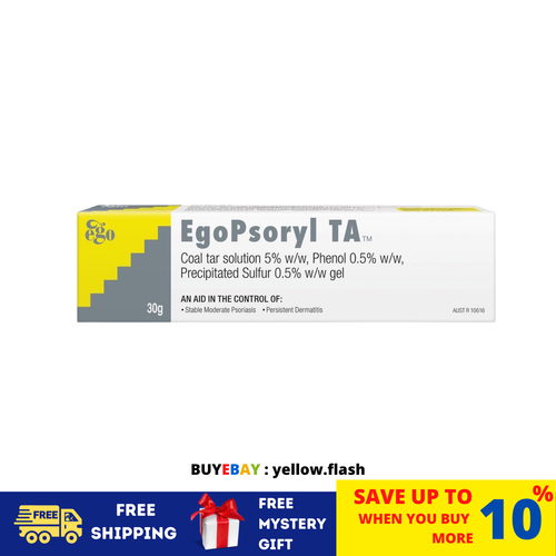 Ego EgoPsoryl TA 30g Control Psoriasis & Persistent Dermatitis FREE ...