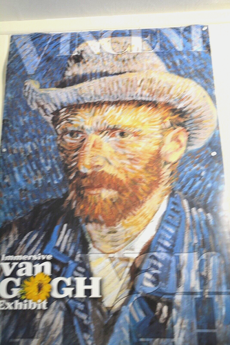 Van Gogh Immersive Experience Exhibit Self Portrait Poster Print 24 X ...