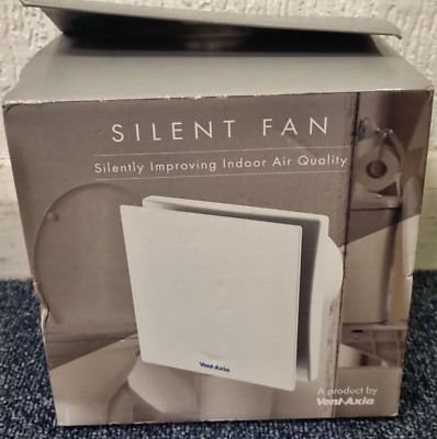 VENT-AXIA 233363 Silent Bathroom Light Switch Operated Extractor Fan | eBay
