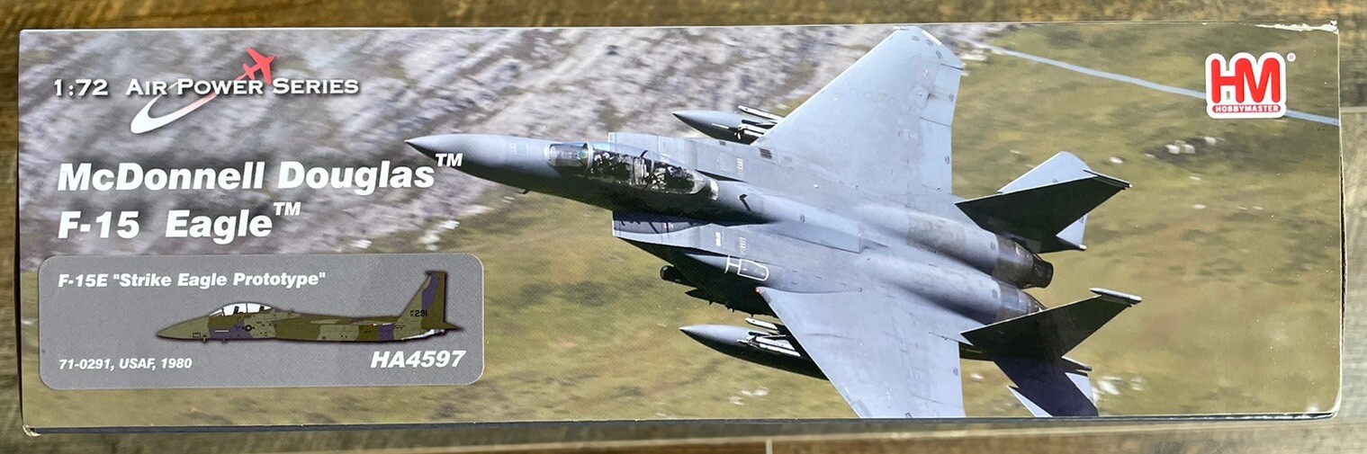 NEW HOBBY MASTER 1:72 scale F-15E "STRIKE EAGLE PROTOTYPE", USAF, 1980 ...