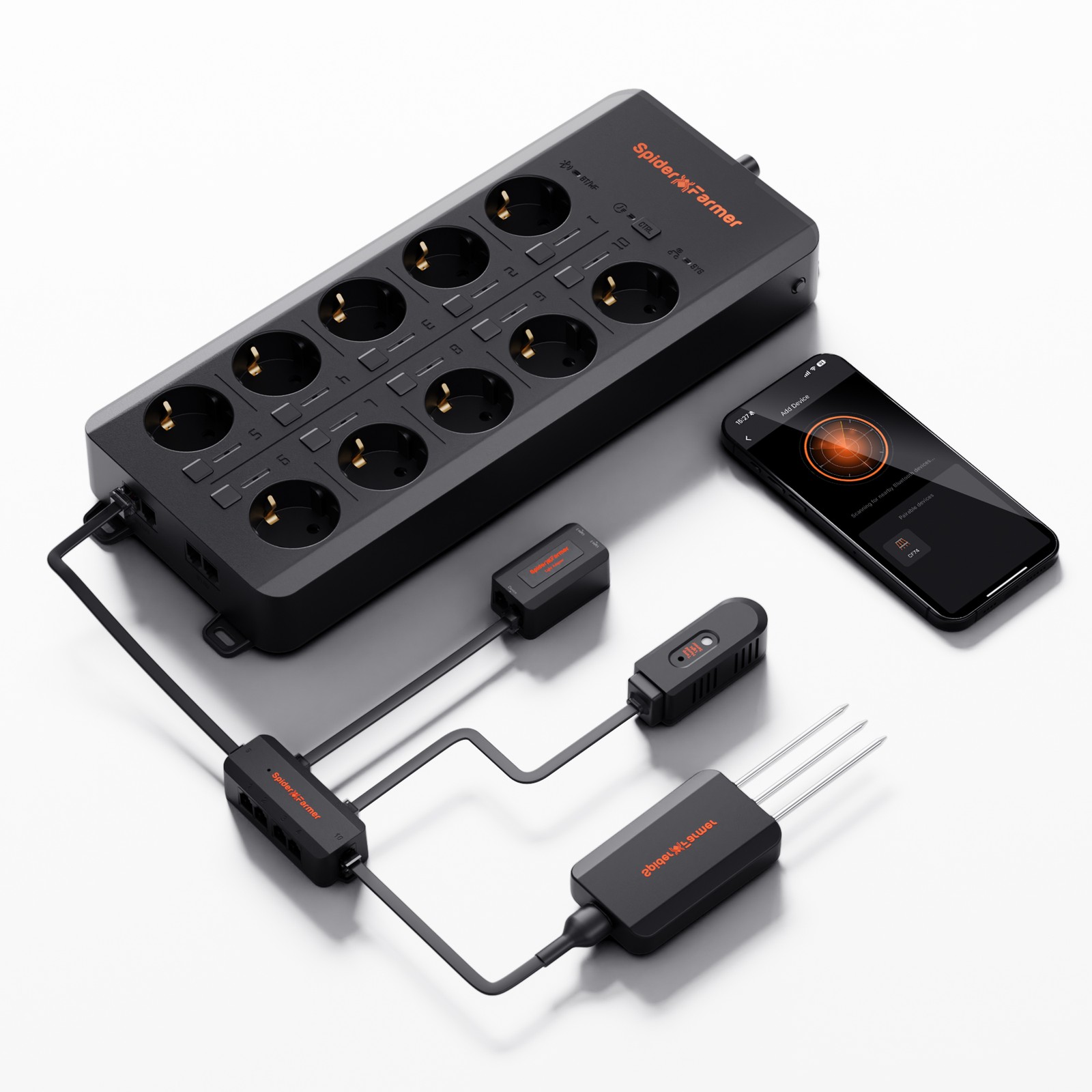 Купить 2025 Spider Farmer Genius Grow System AC10 Power Strip Kit на ...