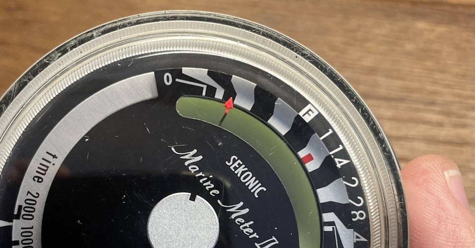 Near Mint ++ w/ Case Sekonic Marine Meter II L-164B Underwater Exposure ...