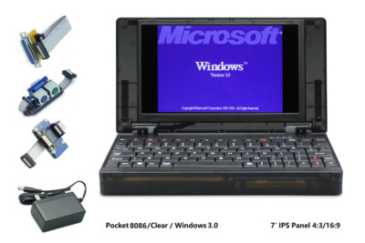 Pocket8086 Retro DOS Computer 8086 CPU PC-XT Compatible Black | eBay