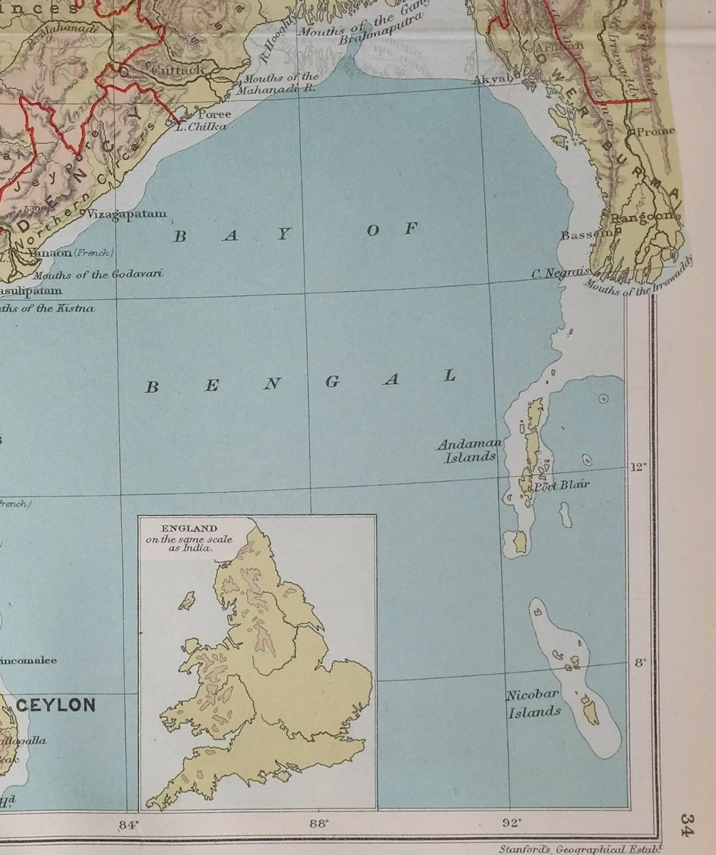 Ceylon World Map