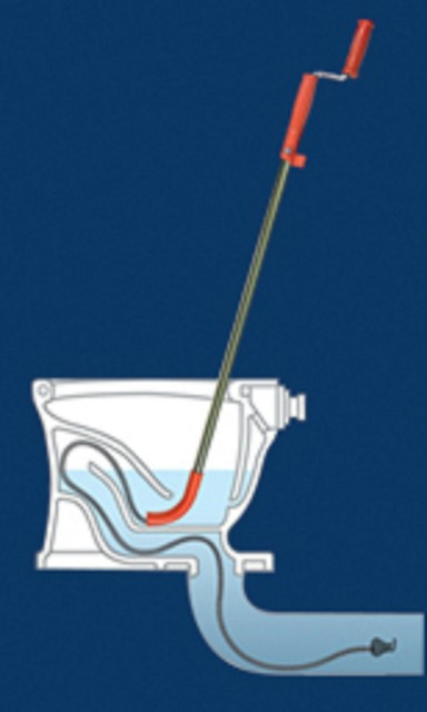 General Wire T6FL Teletube Flexicore 6 Foot Closet Auger With Regular ...