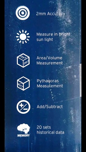 DTAPE DT50 Laser Distance Meter Measure New Box Still Closed | eBay