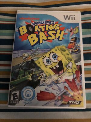 SpongeBob's Boating Bash (Nintendo Wii, 2010) 785138303055| eBay