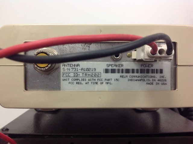 Vintage Regency TR200 UHF / VHF Mobile Transceiver Models Trh202 Tru152 ...