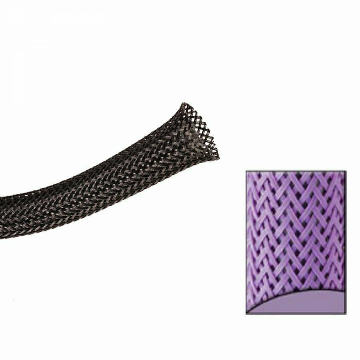 1/4" Purple Ultra Wrap Wire Loom - 200 Feet hot rods KICWFAPP0025L200 ...