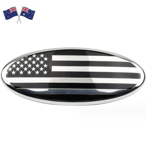 1pc ABS Tailgate Emblem F81Z-8213-AB American Flag Nameplate for F250 ...