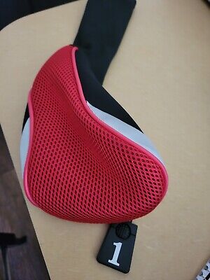 Andux size 1 Long Neck Golf Hybrid Club Head Covers Dial Number Tag Red ...