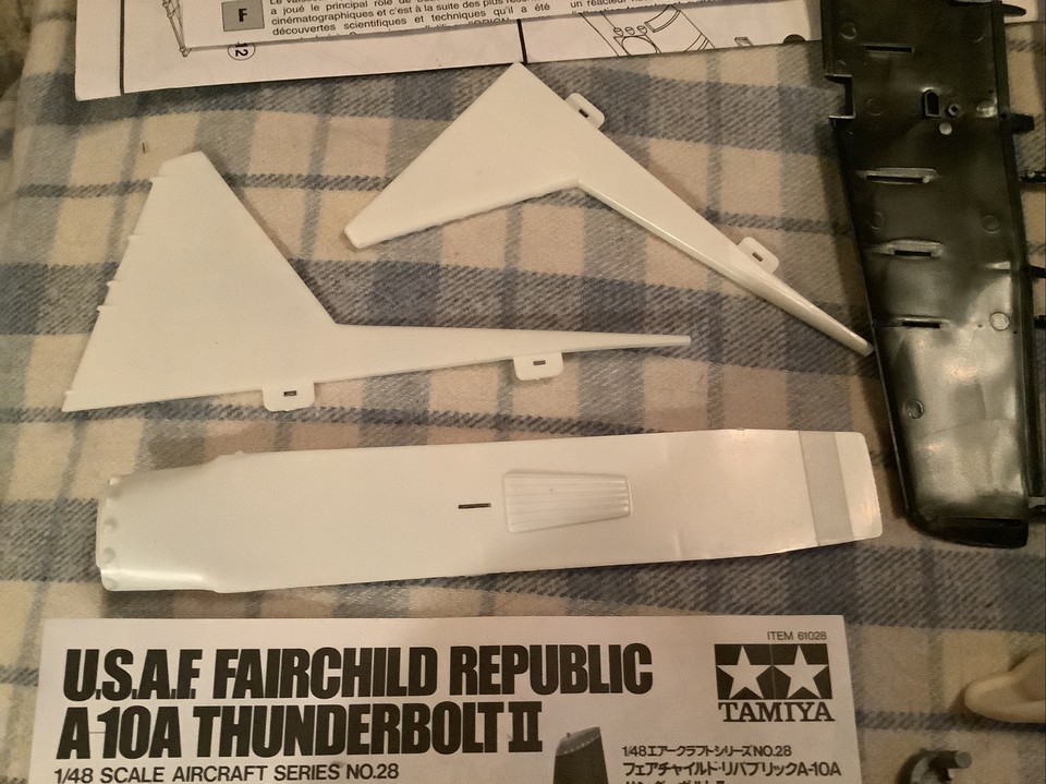 lot of model airplane parts incomplete, instructions, parts only new | eBay