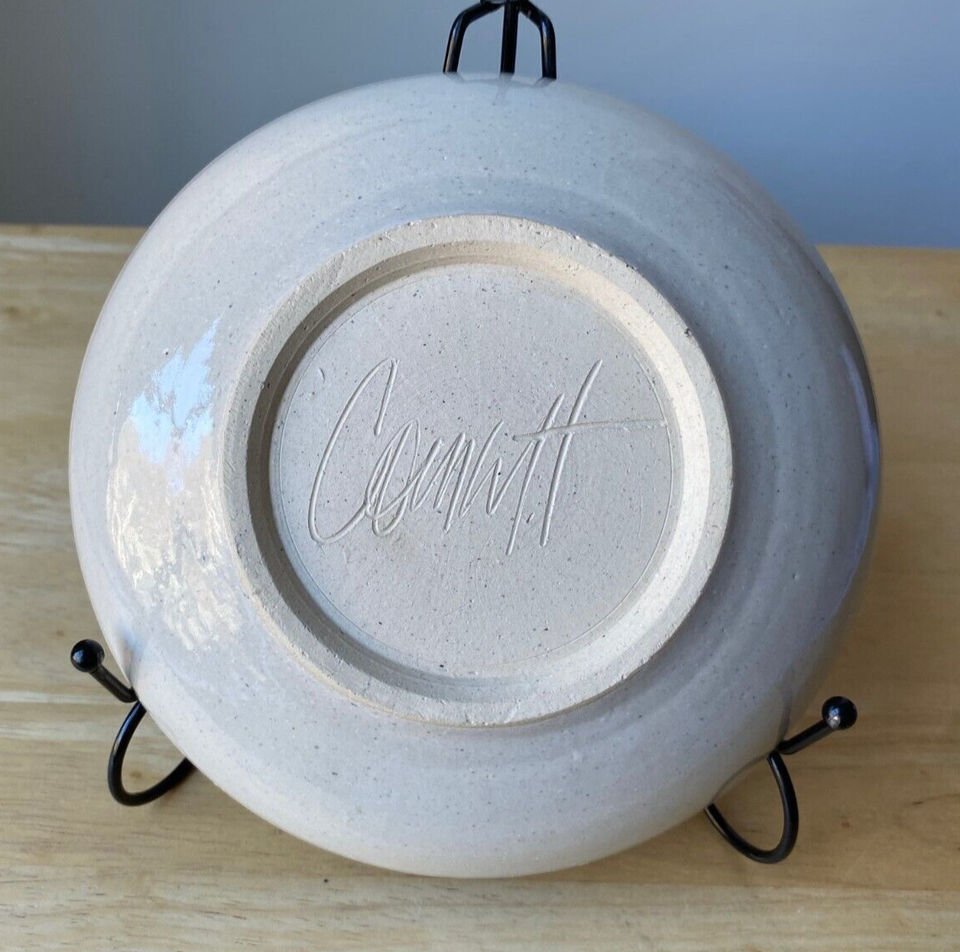 DOUG CORNETT OWL CREEK POTTERY Hand Crafted Dogwood Plate - Kentucky ...