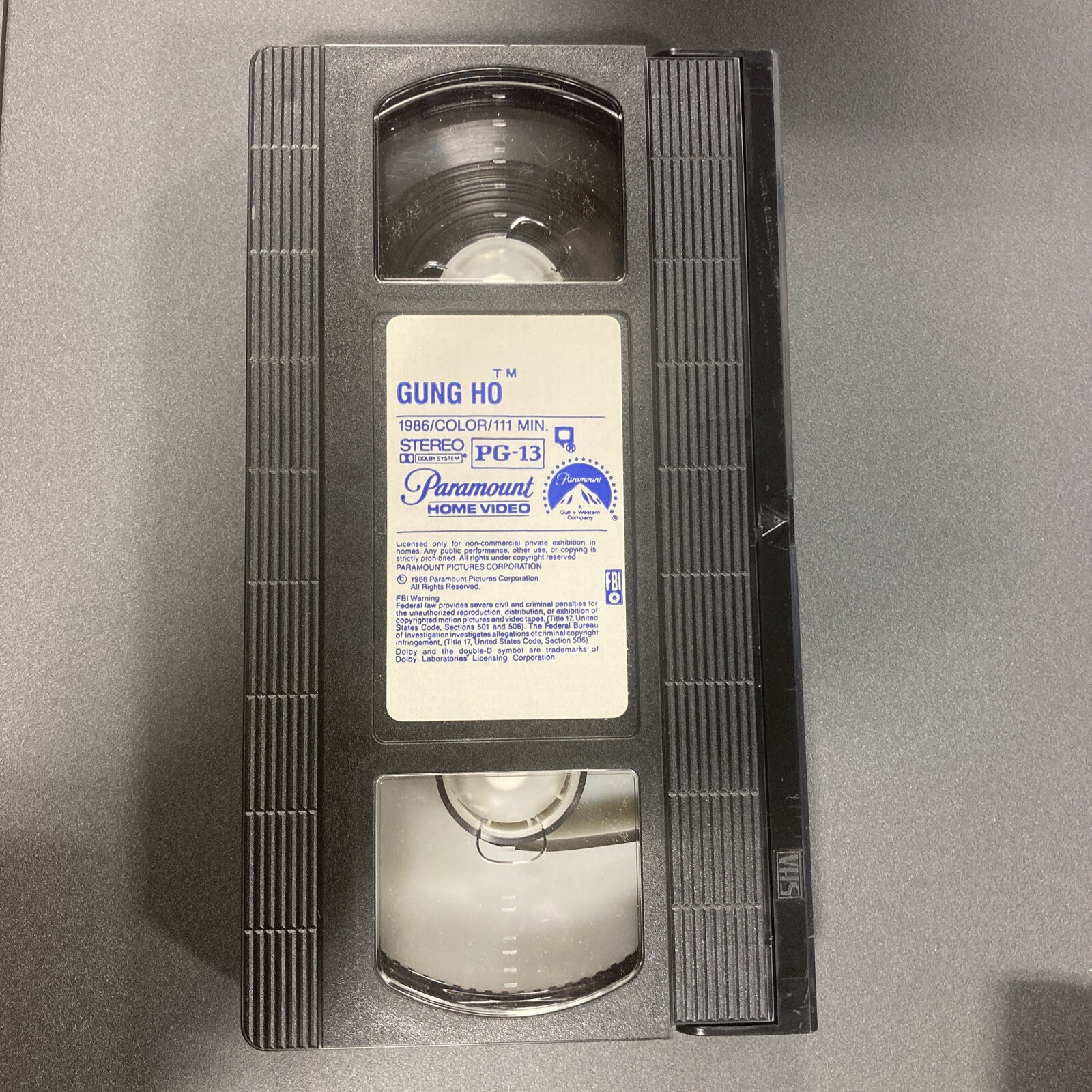 Gung Ho [VHS 1986] Michael Keaton, George Wendt, Mimi Rogers EUC | eBay