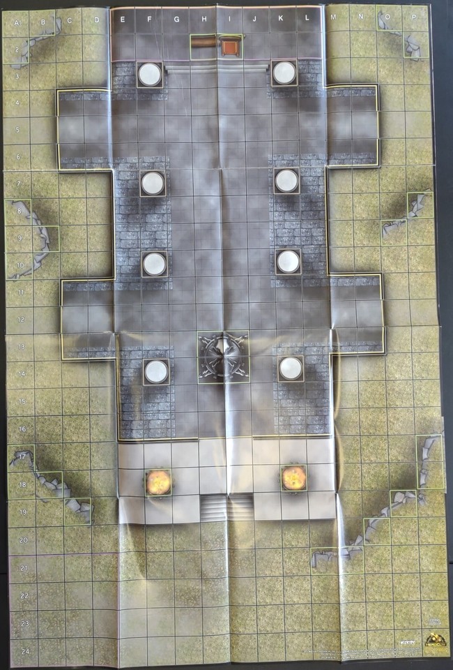 HEROCLIX MAP 2013 LOTR Two Towers FANGORN FOREST Outdoor / EDORAS ...