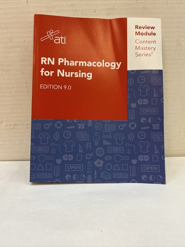 ATI RN PHARMACOLOGY FOR NURSING EDITION 9.0 REVIEW MODULE | eBay