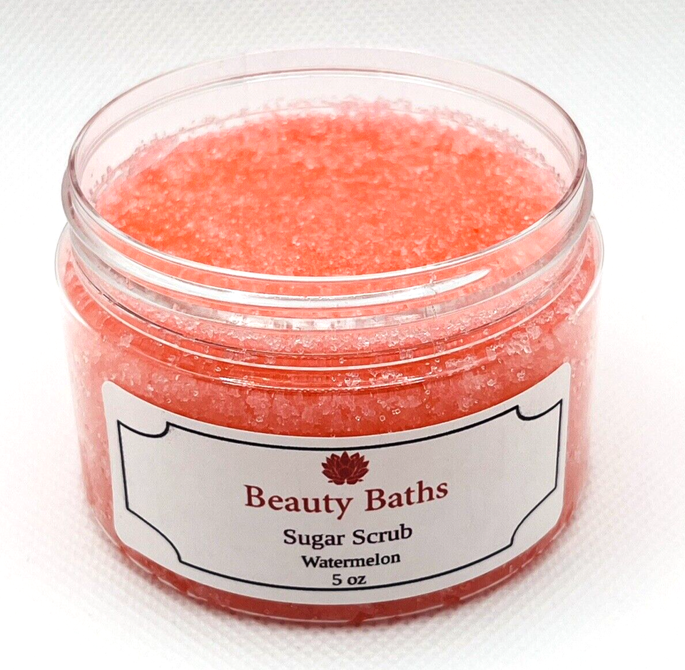 Watermelon Sugar Scrub Exfoliating Body Scrub gift for her sugar bath ...