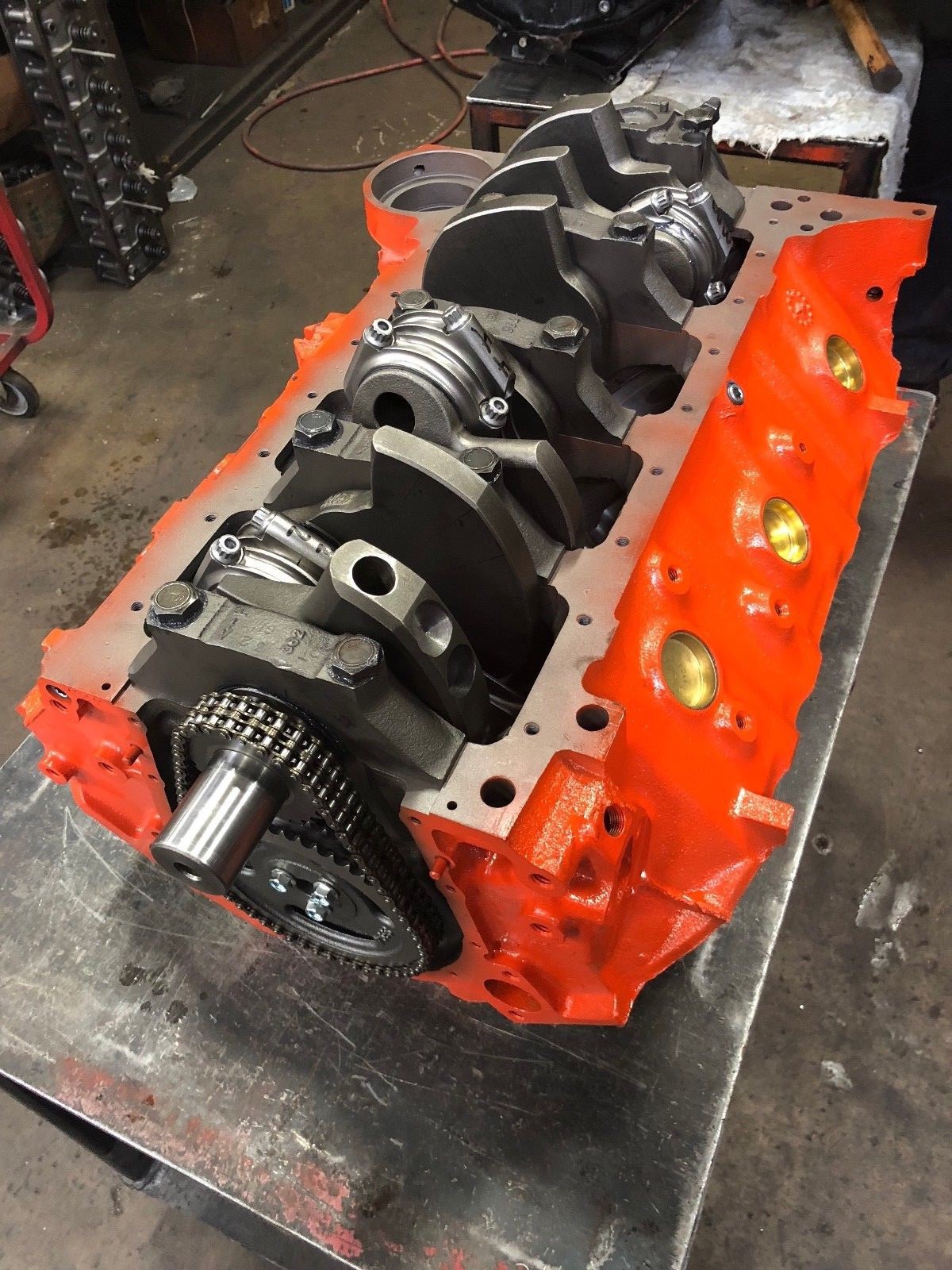 CHEVROLET 496 454 509 540 427 STROKER ROLLER CAM ENGINE RECTANGLE 2 ...