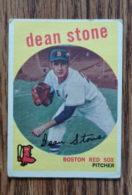 1959 Topps Dean Stone, Boston Red Sox Baseball Card #286 | eBay