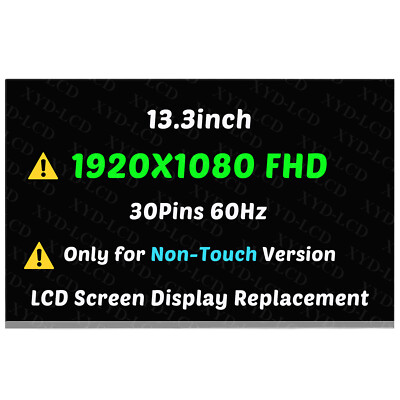 LED LCD Screen for Dell Latitude 5300 5310 7300 7310 Laptops 13.3inch ...