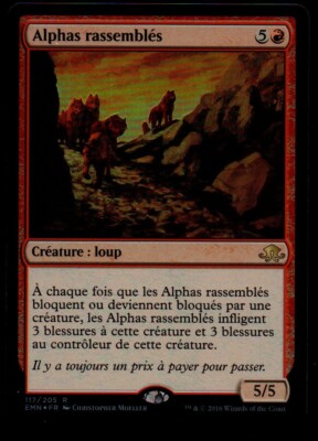 MRM FR/VF FOIL Alphas Rassembl s - Assembled Alphas MTG Magic | eBay